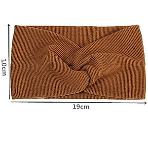 DGQPLPD Women's New Hair Band Knitted Thread Hair Band Yoga Headband Sports Headband Men