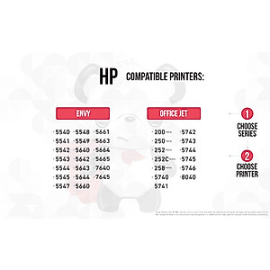 YoYoink Remanufactured Ink Cartridge Replacement for HP 62XL Black Ink (2 Black Cartridges) for HP Printer Envy 5540 5643 5660 5663 7640 7645 Officejet 200 5740 5745 5746