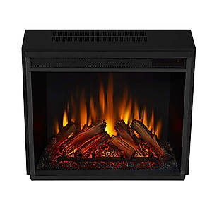 Real Flame Vivid Flame Electric Firebox, Black