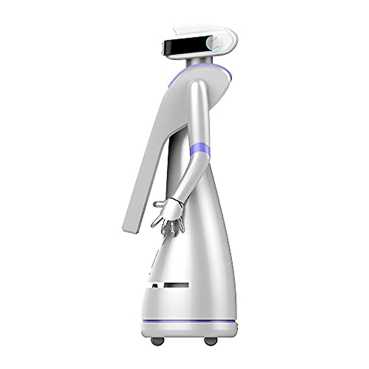 Aobo Human Size Service Robot, Hotel Reception Robot, Artificial Intelligence Robot, Used for Public Areas of Hotel Shopping malls, Automatic Driving, Guidance and Voice Explanation