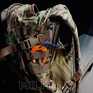 Militaur First Responder Door Stop. Stops Doors from Closing. Orange is Glow in The Dark. Police & EMS Door Jam. Firefighter Tools Door Wedge. Door Pinch Guard. Molle & PALS Compatible. (Pack of 2)