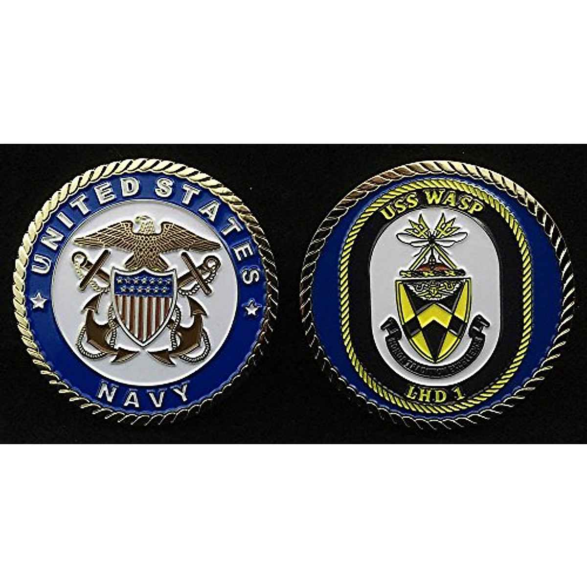 USS Wasp LHD 1 (Officer) Challenge Coin