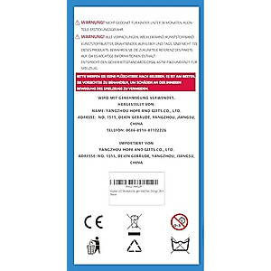 Hopearl LED Musical Stuffed Giraffe Lighting Up Singing Plush Toy Adjustable Volume Lullaby Animated Soothe Birthday Festival for Kids Toddlers Boys Girls, Orange, 11''