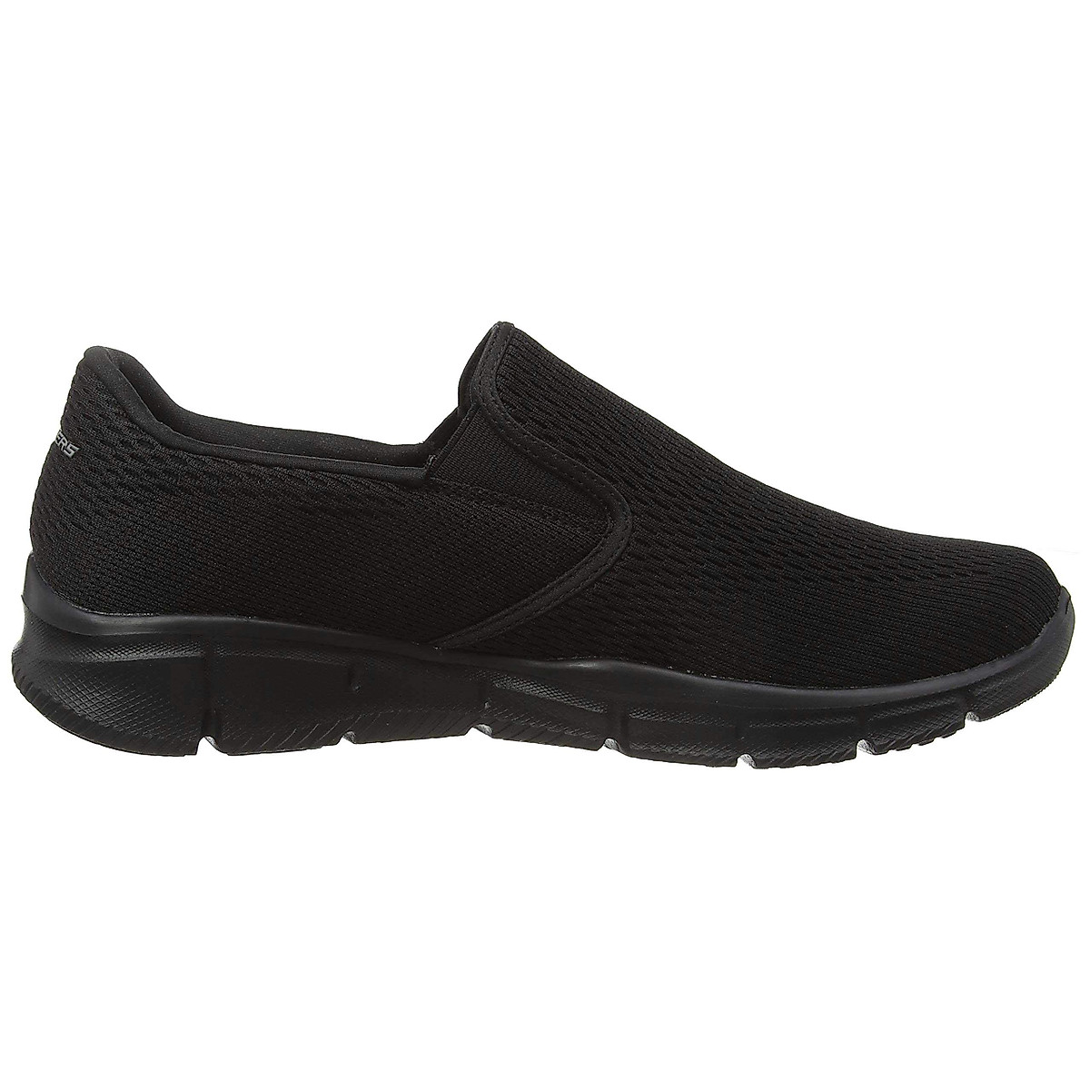 Skechers mens Equalizer Double Play Slip On Loafer, Black, 11.5 Wide US