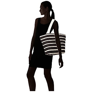 Billabong Women's 100% Cotton Totally Rad Tote Bag, Black, One