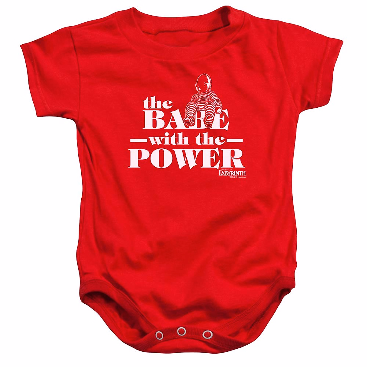 Popfunk Labyrinth The Babe with The Power Baby Onesie Bodysuit, 6 Months