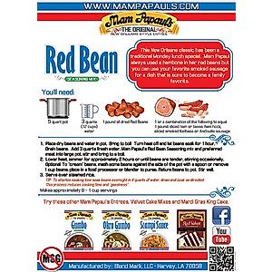 Mam Papaul's Red Bean Seasoning 2.5 oz