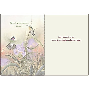Gracefully Yours Thinking of You Simpler Times Greeting Cards featuring Larry Martin, 12, 4 designs/3 each with Scripture Message