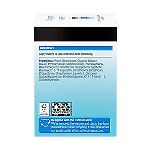 Neutrogena Hydro Boost Face Moisturizer with Hyaluronic Acid for Extra Dry Skin, Fragrance Free, Oil-Free, Non-Comedogenic Gel Cream Face Lotion, 1.7 oz