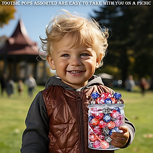 Tootsie Pops Assorted 6 Flavors and Roll Chocolatey - 2 LB, Peanut Free, Gluten Free Original, Allergy Friendly, Chocolate Mini Midgees, Individually Wrapped Party Candy