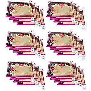Kuber Industries Single Packing Saree Cover 24 Pcs Set