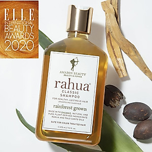 Rahua Classic Hair Shampoo, 9.3 Fl Oz, Organic, Sulfate-Free, Plant-Based, Woodsy & Earthy, with Palo Santo Oil for Scalp Care & Silky Hair