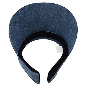 Women's Slip-on Visor, Denim, no Size