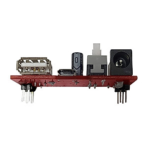 MakerSpot [2022 New Version] Breadboard Power Supply Board Module 3.3V/5V Dual Voltage with Fuse Protection