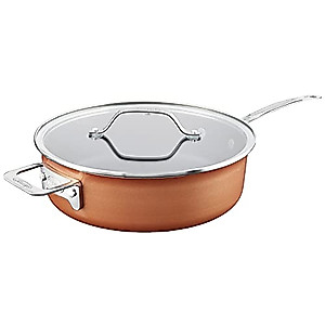 Gotham Steel Stackable 3 Piece Frying Pan Cookware Set– Stackmaster Ultra Nonstick Cast Texture Ceramic Coating, Stacks and Nests within Each Other - Dishwasher Safe