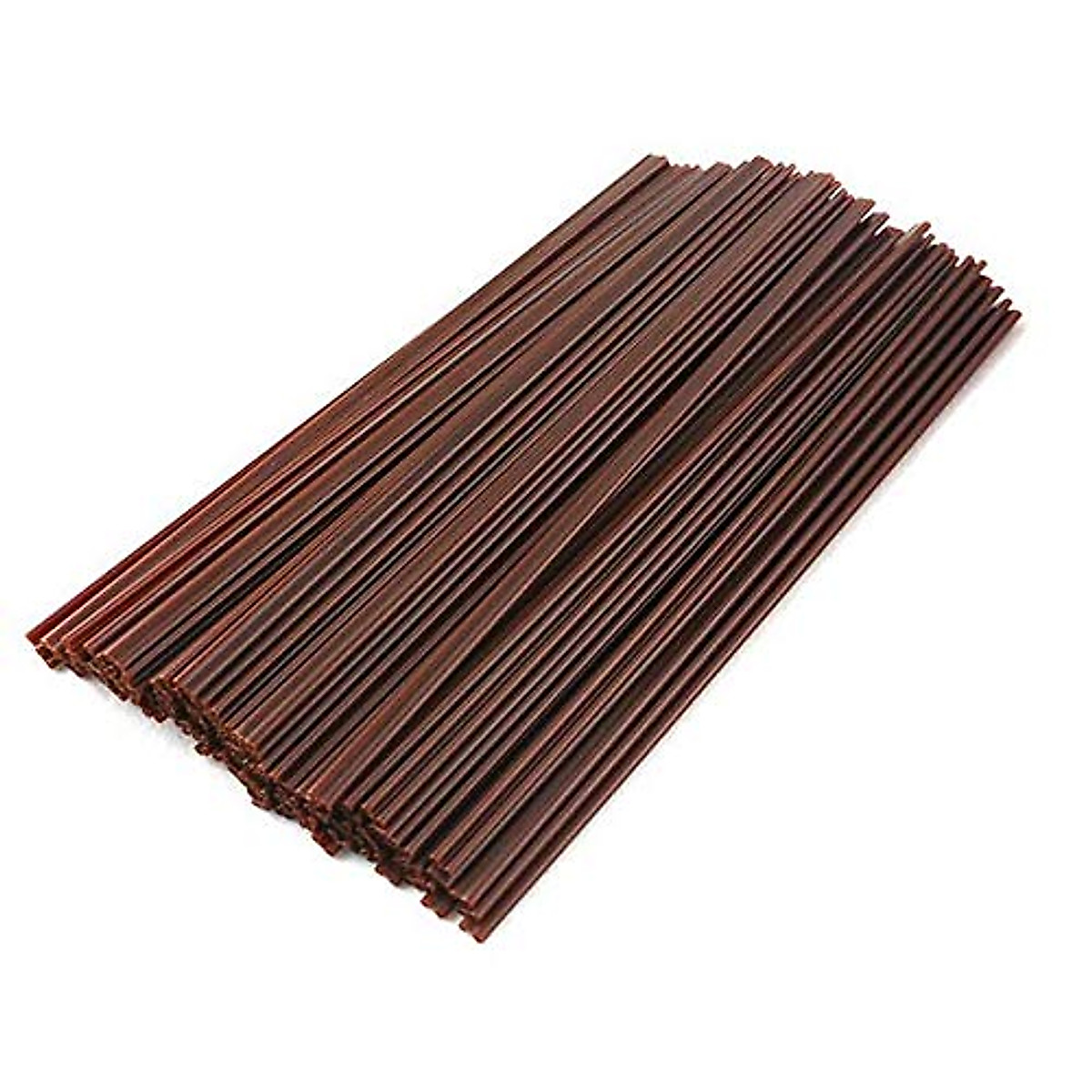 WOIWO 100Pcs Disposable Coffee Sucker Straws, Drinking Straws Hot Drinks Stirring Rods