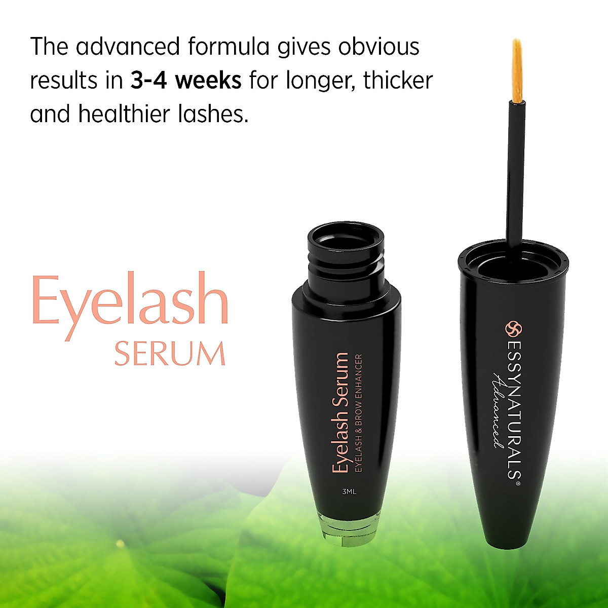 EssyNaturals Eyelash and Brow Growth Serum - 2 Pack