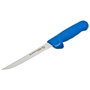 Dexter-Russell 6-Inch Narrow Boning Knife, Blue Handle