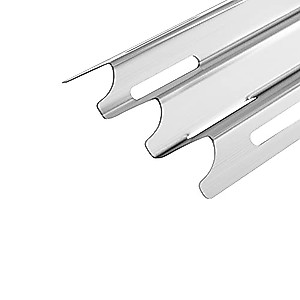 Folocy 14 1/2" Stainless Steel Grill Burners BBQ Gas Grill Replacement Parts for Vermont Castings CF9030, CF9050, VCS5005, VM400, Jenn Air JA460, JA480, JA580, Outdoor Cooking Grill Repair Kit