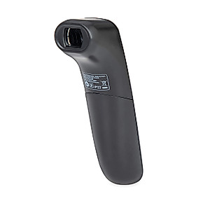 Dr. Talbot's Non-Contact Acrylic Infrared Thermometer with Led Screen, Fever Warning Indicator, Accurate 1 S Reading for Baby, Kids, Adults, Black