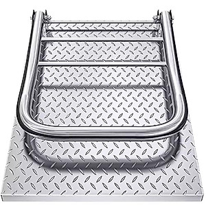 Generic Steel Flatbed Cart Movable Utility Push Carts Heavy-Duty Household Flatbed Truck Platform Truck for Luggage Moving, 60*90cm, Silver