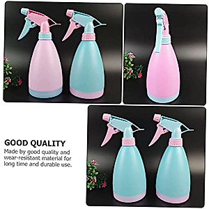 Yardwe 2Pcs watering can Misting plastic trigger sprayer Empty Spray Bottles hydoflask Succulent Watering Bottle Squirt Bottle Refillable Sprayer Bottles plastic carafe plant juicy or