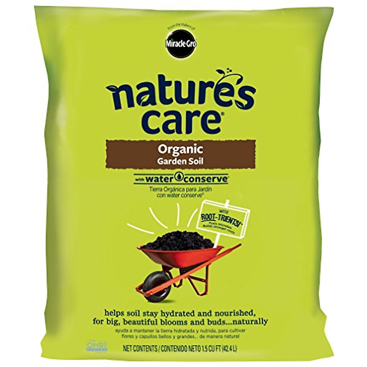 Nature's Care Organic Garden Soil with Water Conserve 1.5 CF