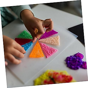 NUOBESTY 10pcs Copying Board 3D Printing Pen Mat Drawing Tool Transparent Drawing Board Drawing Board for 3D Printing Pen Painting Mat Basic Template 3D Drawing Paper Templates Plastic