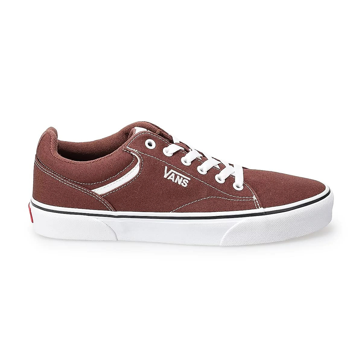 Vans Men's Seldan Sneaker, Root Beer, 12