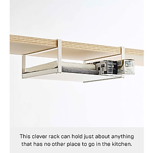 YAMAZAKI home 2443 Shelf Storage Rack-Cabinet Organizer, One Size, White