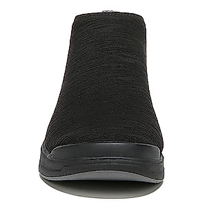 BZees Women's Tempo Chelsea Ankle Boot Sneaker, Black, 10 Wide