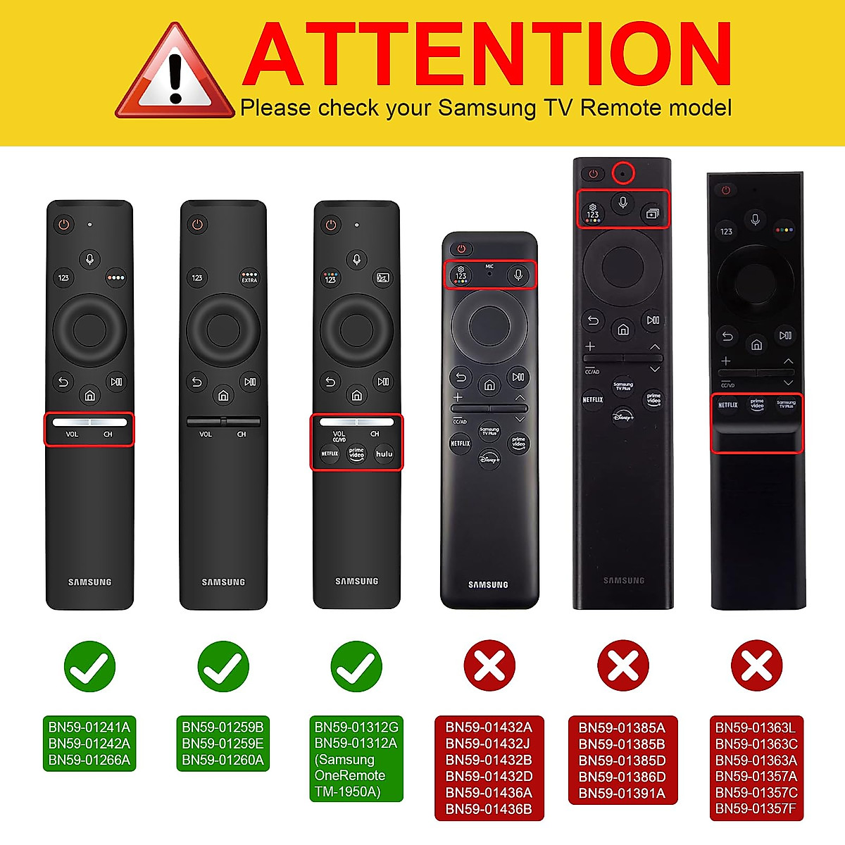 Fintie Protective Case Compatible Samsung Smart TV Remote Controller BN59 Series, CaseBot Light Weight Kids-Friendly Anti Slip Shock Proof Silicone Cover, Black