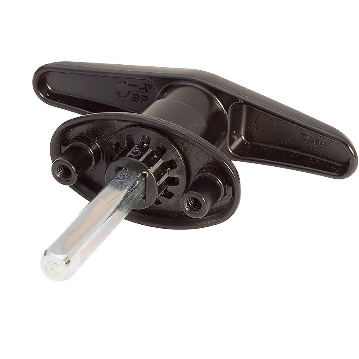Gordon Glass® Bauer Truck Cap, Topper, Camper Locking T-Handle - T-311 - Clockwise | Keyed with J327 Key | Tonneau Cap Cover Lock T-311 T-Handle for LEER Century Bauer J327 Cylinder Key