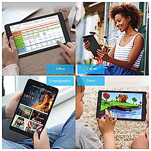 SZTPSLS inch Android 11 Tablet, 16GB Storage 128GB TF Expansion Tablets, Quad-core A7 Processor 800x1280 IPS HD Touchscreen Dual Camera Tablets, Support WiFi, Bluetooth