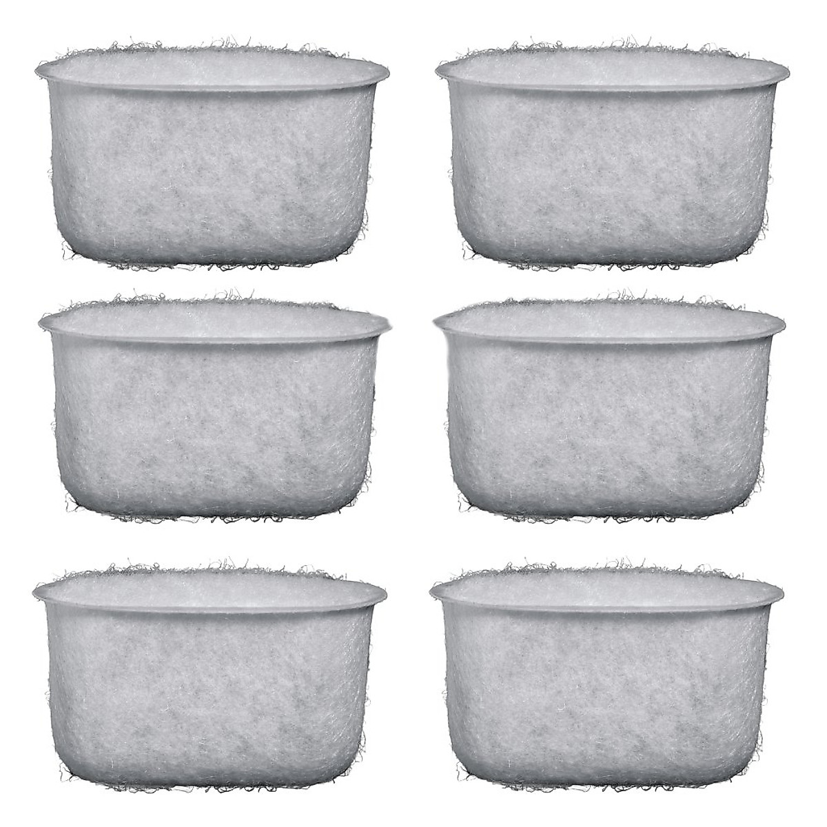 Braun Charcoal Filter for Coffee Machines, White