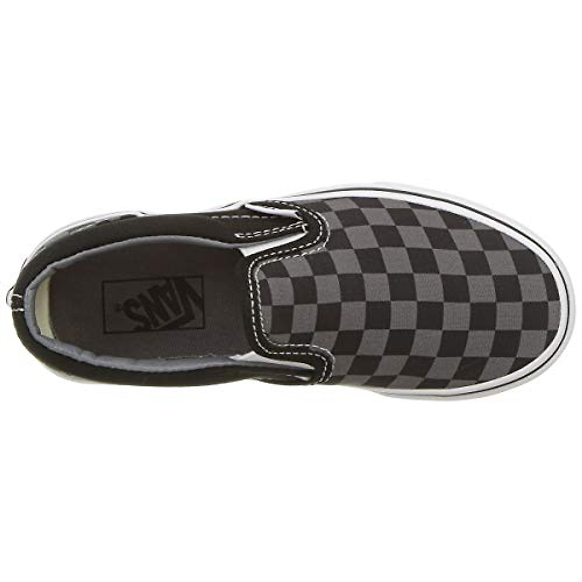 Vans Boys' Classic Slip-On (Toddler/Youth - Black/Pewter - 10.5