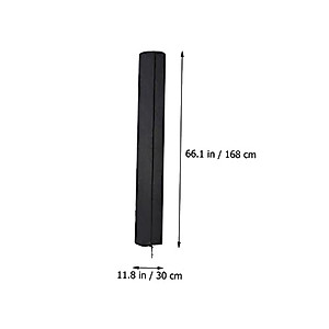 Alipis 3pcs Clothes Drying Rack Cover Clothing Drying Rack collapsable Drying Rack Black Zip up Drying Rack Protection Laundry Drying Rack Laundry Racks for Drying Clothes Umbrella Cover