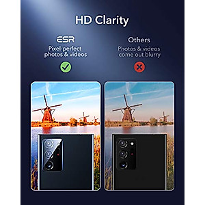 ESR Camera Lens Protector Compatible with Samsung Galaxy Note 20 Ultra [Scratch-Resistant] [Fingerprint-Resistant] [Ultra-Thin] Tempered Glass Camera Protector for Galaxy Note 20 Ultra, 2-Pack