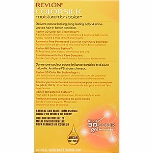 Revlon ColorSilk Moisture Rich Hair Color, 52 Burgundy