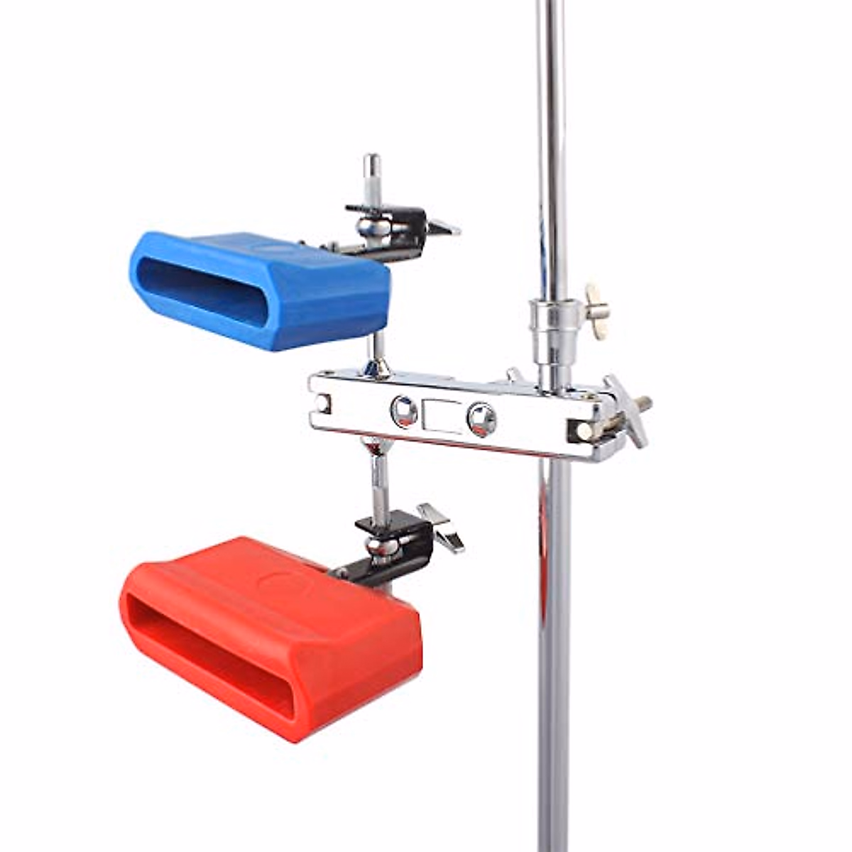 HEALLILY Jam Block Plastic Latin Percussion Block Drum Musical Instrument Kit Drums And Percussion Drum Accessory (Blue)