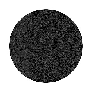 Yuhoo Round Fire Pit Mat, 40 inch Patio Fireproof Mat, Fireproof Pad Heat Deflector BBQ Floor Protective Mat, Reusable Deck Protector for Wood Burning&Gas Fire Pit Pad, BBQ Smoker(Size:40inch)