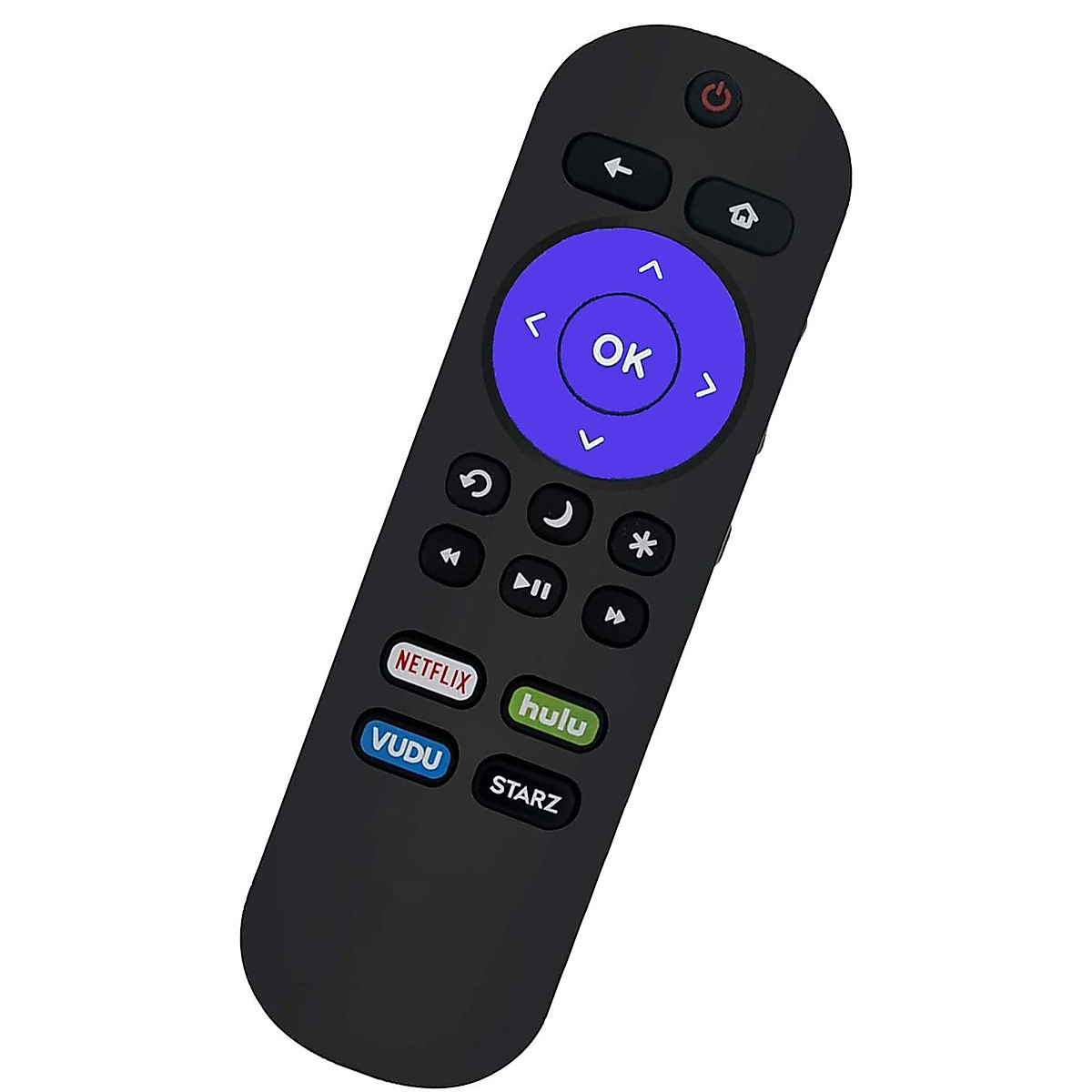 Remote Control Compatible with All Element Roku TV E4SW5017RKU E4SW5518RKU E2SW6518RKU E4SW6518RKU E4SC4018RKU E4SC5018RKU Smart 4K Ultra HDTV