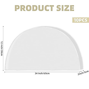 10 Pcs Shoulder Covers 23.2 X 11.6 X 1.9 Inches Breathable Clothes Dust Protectors Suit Shoulder Covers Garment Cover for Hanging T Shirt Jacket Wedding Dress Gown