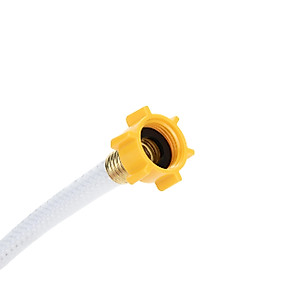 Camco TastePURE 25-Ft Water Hose - RV Drinking Water Hose Contains No Lead, No BPA & No Phthalate - Features Diamond-Hatch Reinforced PVC Design - 5/8” Inside Diameter, Made in the USA (22783)