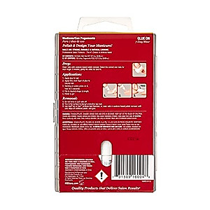 KISS 100 Full Cover Fake Nails Manicure Kit, 10 Sizes, 5 Manicures, Medium Length, Active Oval, 100 Nails