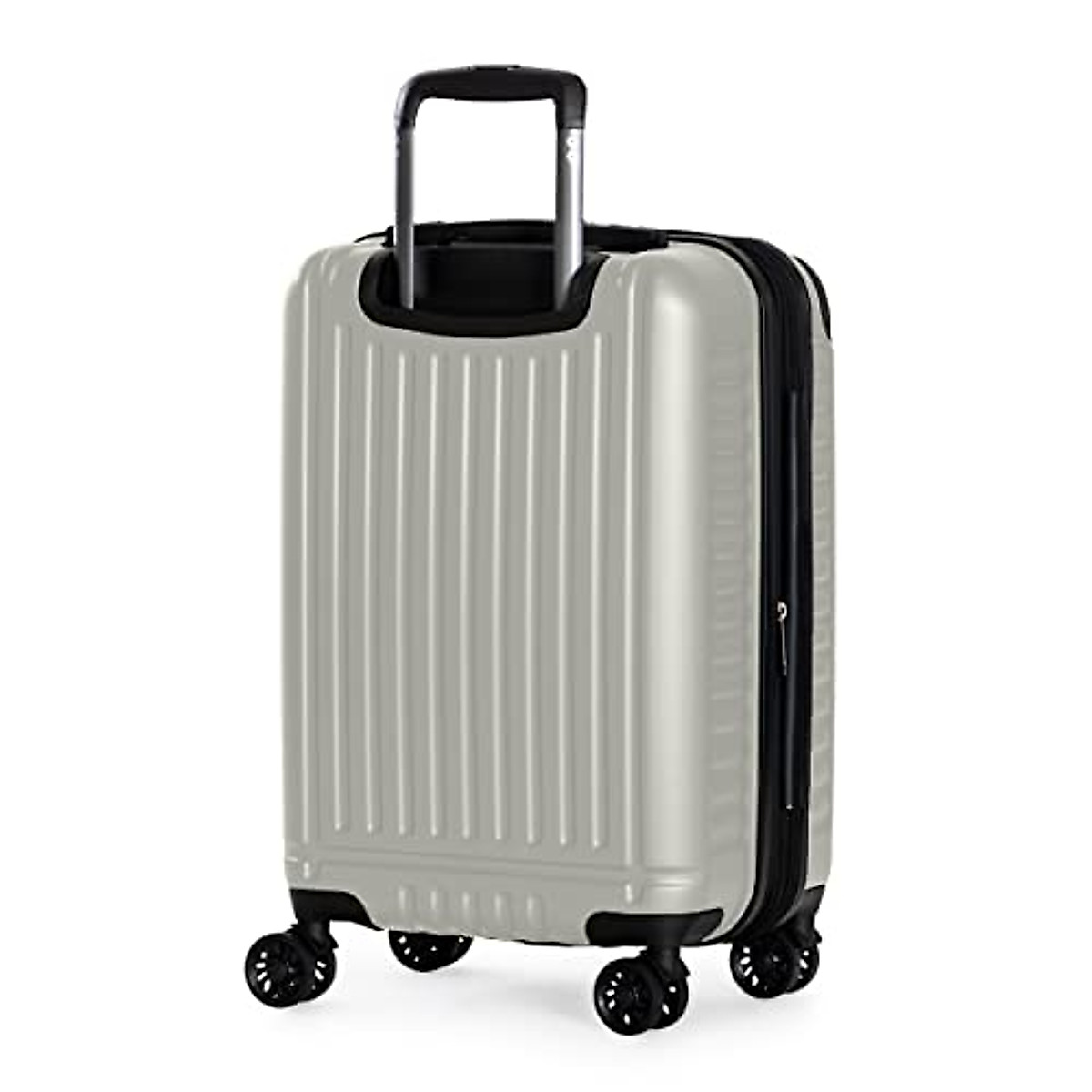 Ben Sherman Sunderland Spinner Travel Upright Luggage, Dover White, 20-Inch Carry On