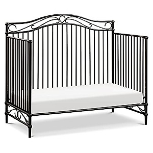 NAMESAKE Noelle 4-in-1 Convertible Metal Crib in Vintage Iron, Greenguard Gold Certified