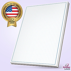 Next Day Labels 11x17 / Blueprint and Graph Paper (1 Pad, 50 Sheets Per Pad)