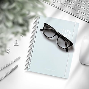 Burde Planner 2024 | Daily & Weekly Planner | Life Planner To Do | Elastic Band Closure, Hardcover | Planner 2024 | Organized living | December 18, 2023 to January 5, 2025