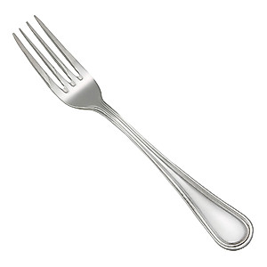 Winco Continental Stainless-Steel Salad Fork, Extra Heavyweight, (12 Pack)